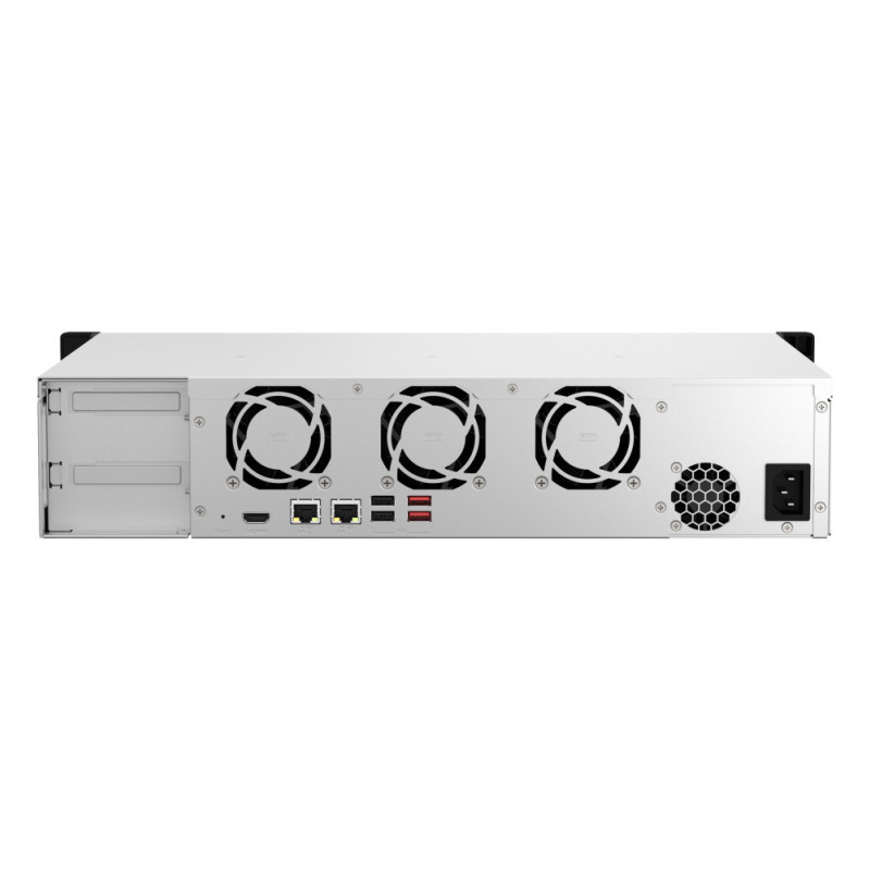 QNAP TS-864EU-8G serveur de stockage NAS Rack (2 U) Ethernet/LAN Noir